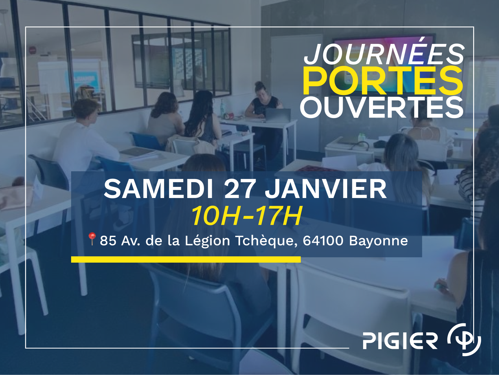 Ecole commerce Bayonne - Pigier